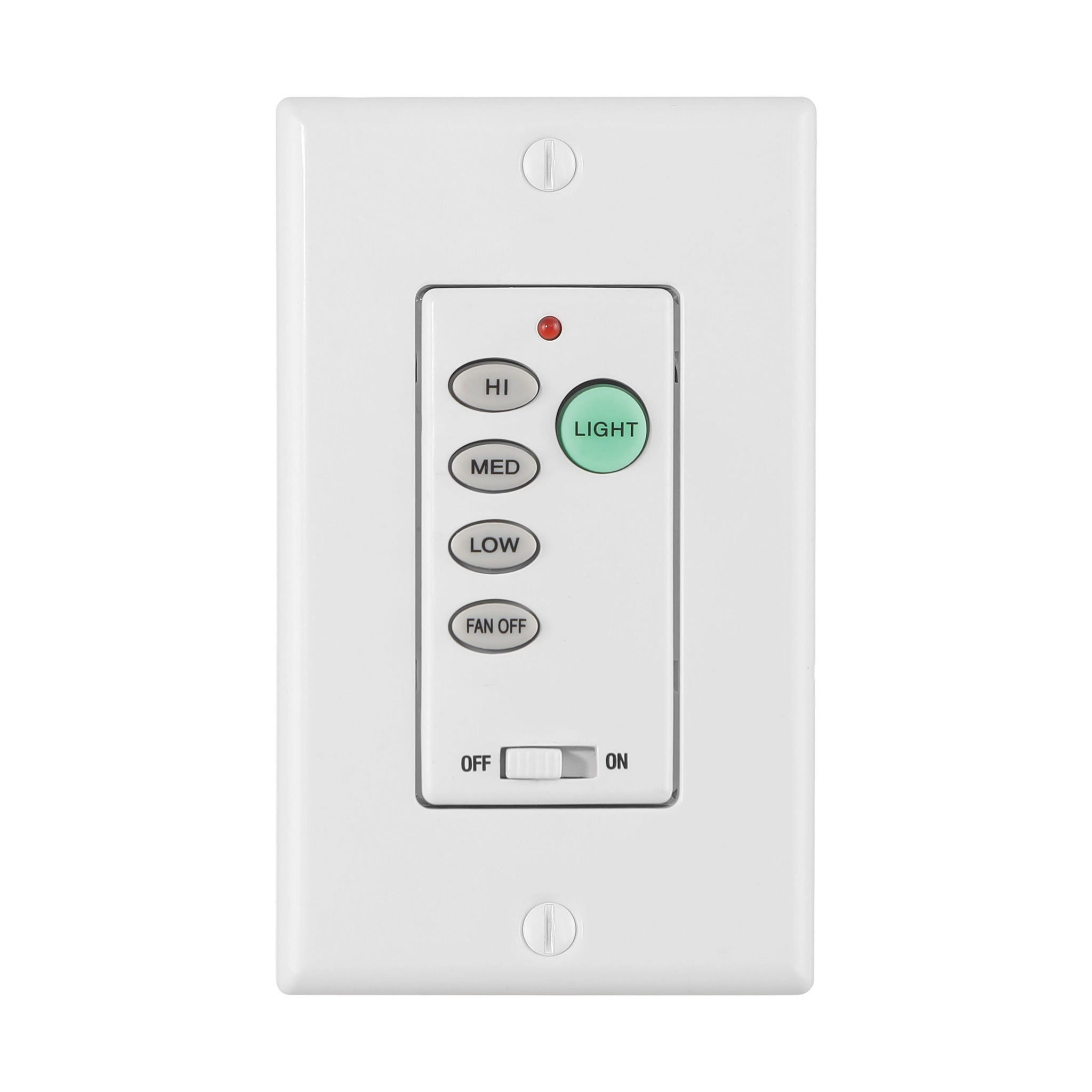 In-Wall Ceiling fan Remote for AC Motor Jaxon Fandeliers